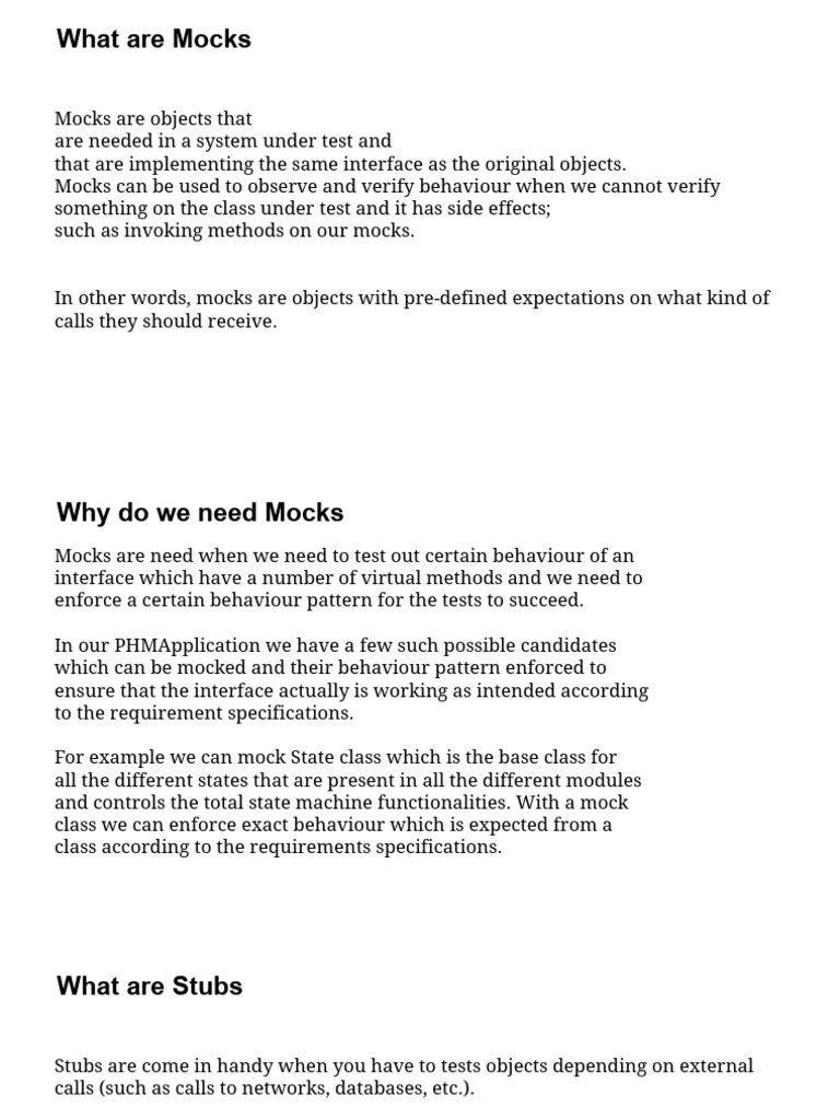 GMock For PHMApplication | PDF | Class (Computer Programming) | Parameter (Computer Programming)