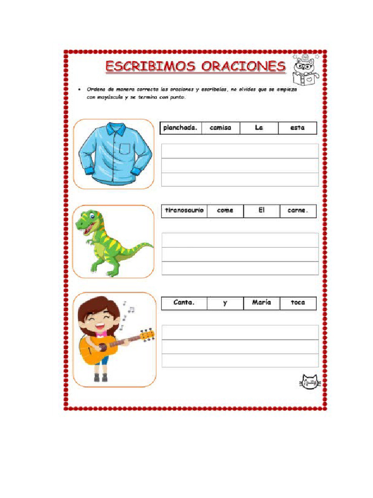 Armar Oraciones | PDF