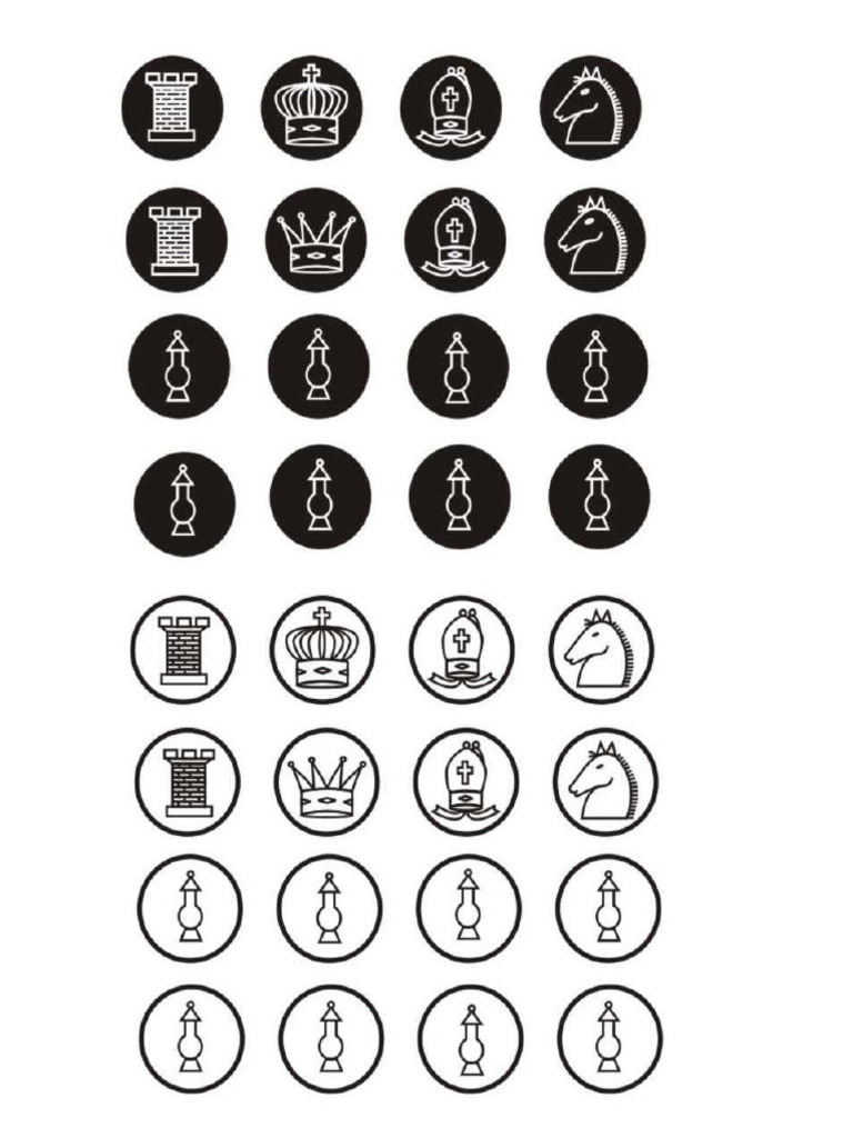 Fichas Ajedrez | PDF