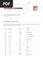 Japanese Particles Cheat Sheet PDF | PDF | Onomastics | Languages