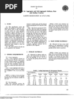 AASHTO M 43 Classification For Size of Aggregate For Road and Bridge ...