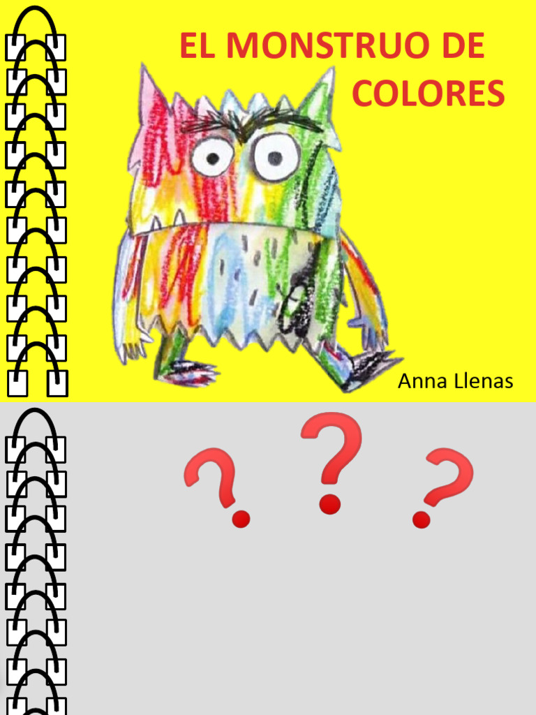 El Monstruo de Colores Kínder | PDF | Arte | Poesía
