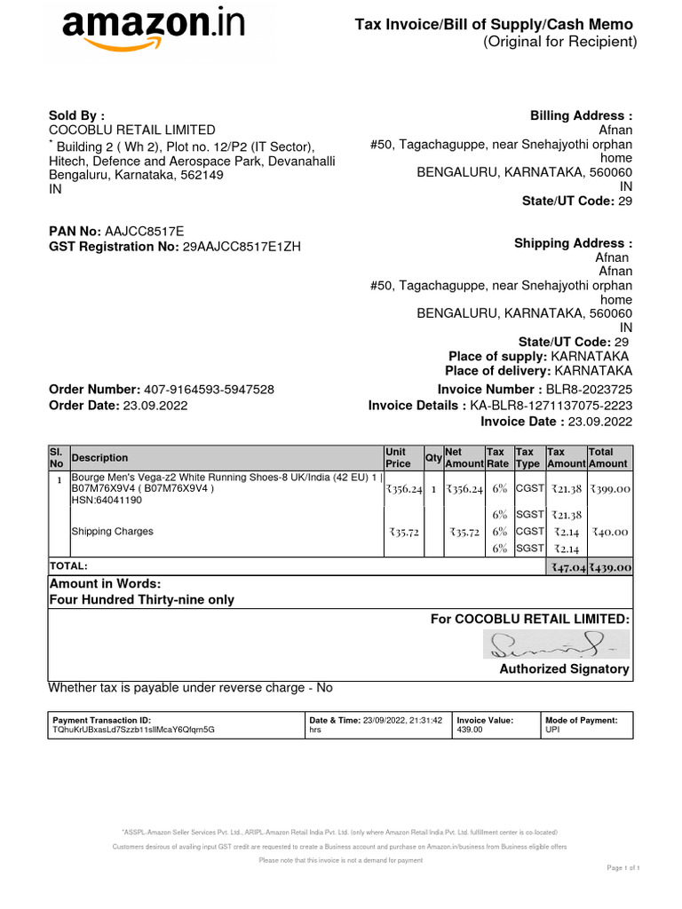 Invoice | PDF | Invoice | Business