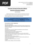 Instructivo SITRARED - Carga de Comprobantes. | PDF