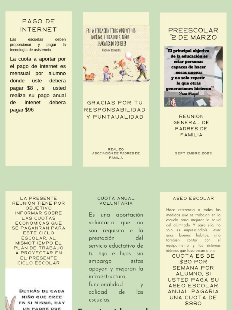 Folleto Tríptico Turismo en La Ciudad de México Simple Verde | PDF Folleto Tríptico Turismo en La Ciudad de México Simple Verde | PDF