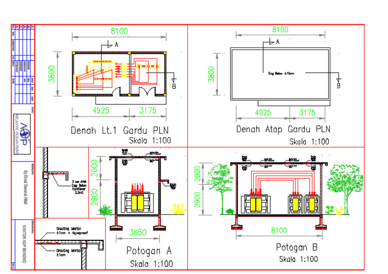 Detail Gardu PLN | PDF
