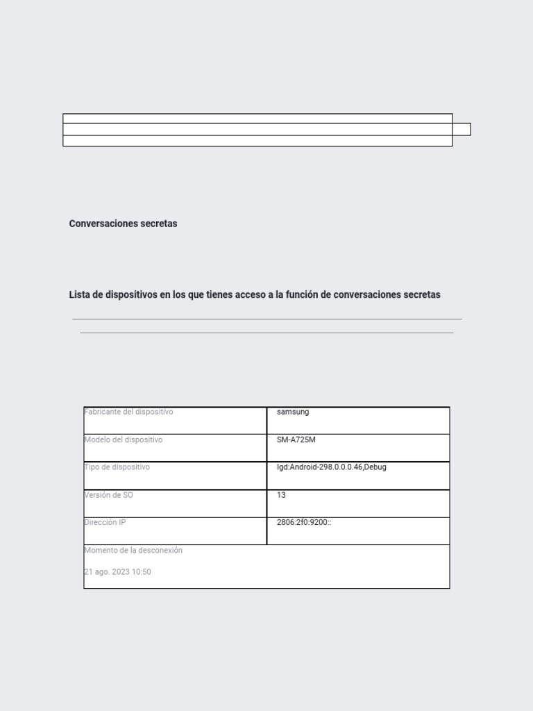 Secret Conversations | PDF