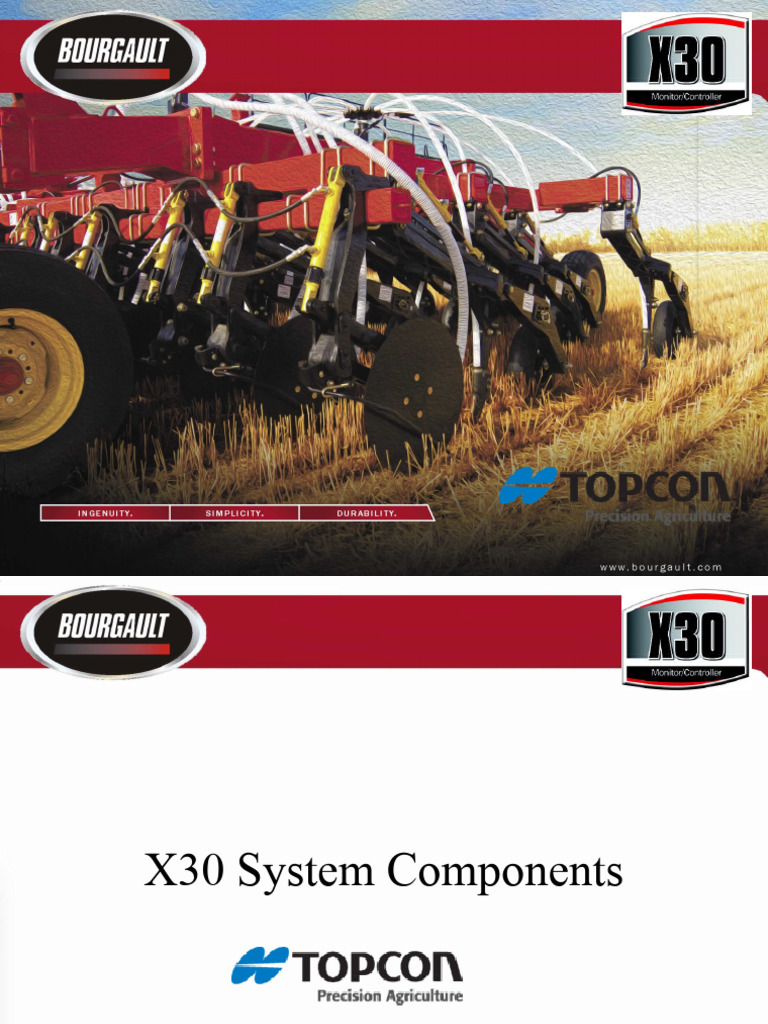 Bourgault X30 Set-Up For Version 3 - 18 - 517 | PDF | Valve | Computer ...