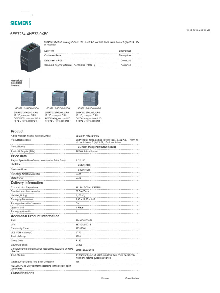 6es7 234-4he32-0xb0 | PDF