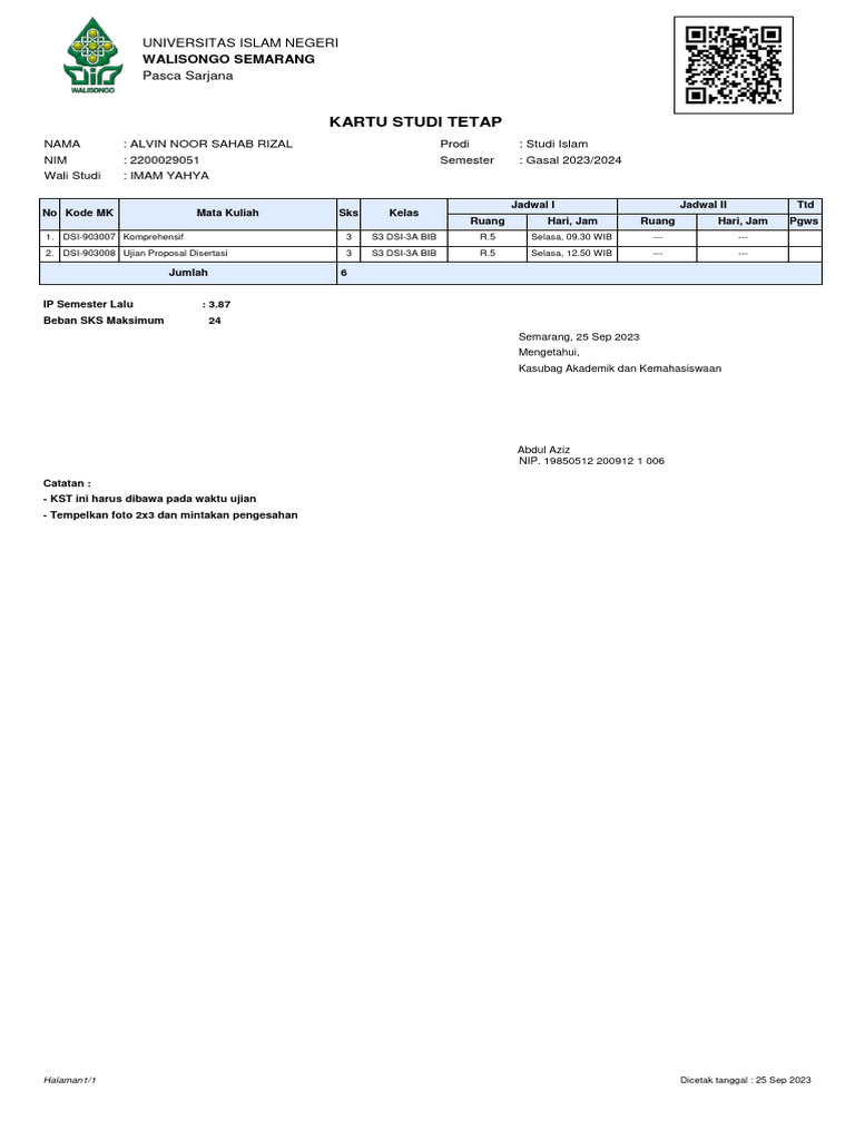KST SME 3 - Mhs - 2200029051 - ALVIN NOOR SAHAB RIZAL | PDF