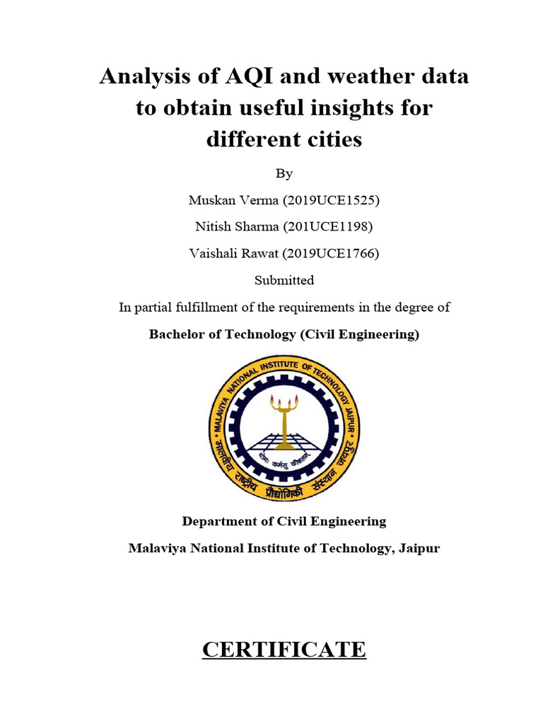 Aqi Project | Download Free PDF | Air Pollution | Combustion