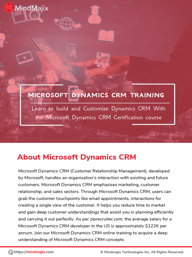 Microsoft Dynamics CRM Training | PDF | Customer Relationship ...