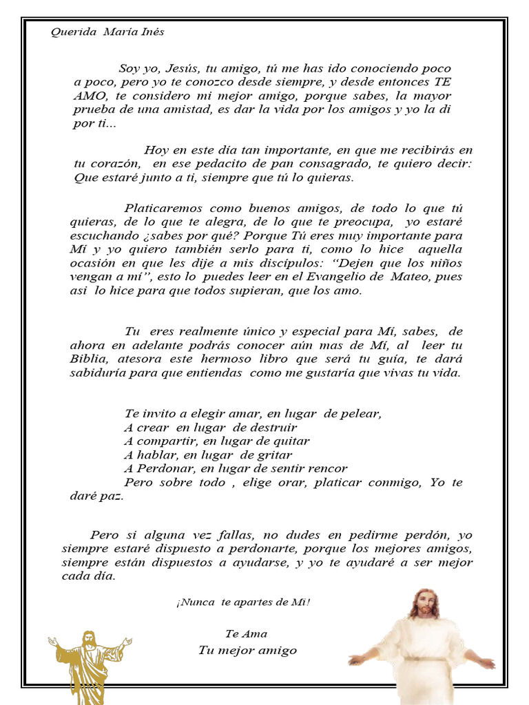 Carta de Jesus | PDF