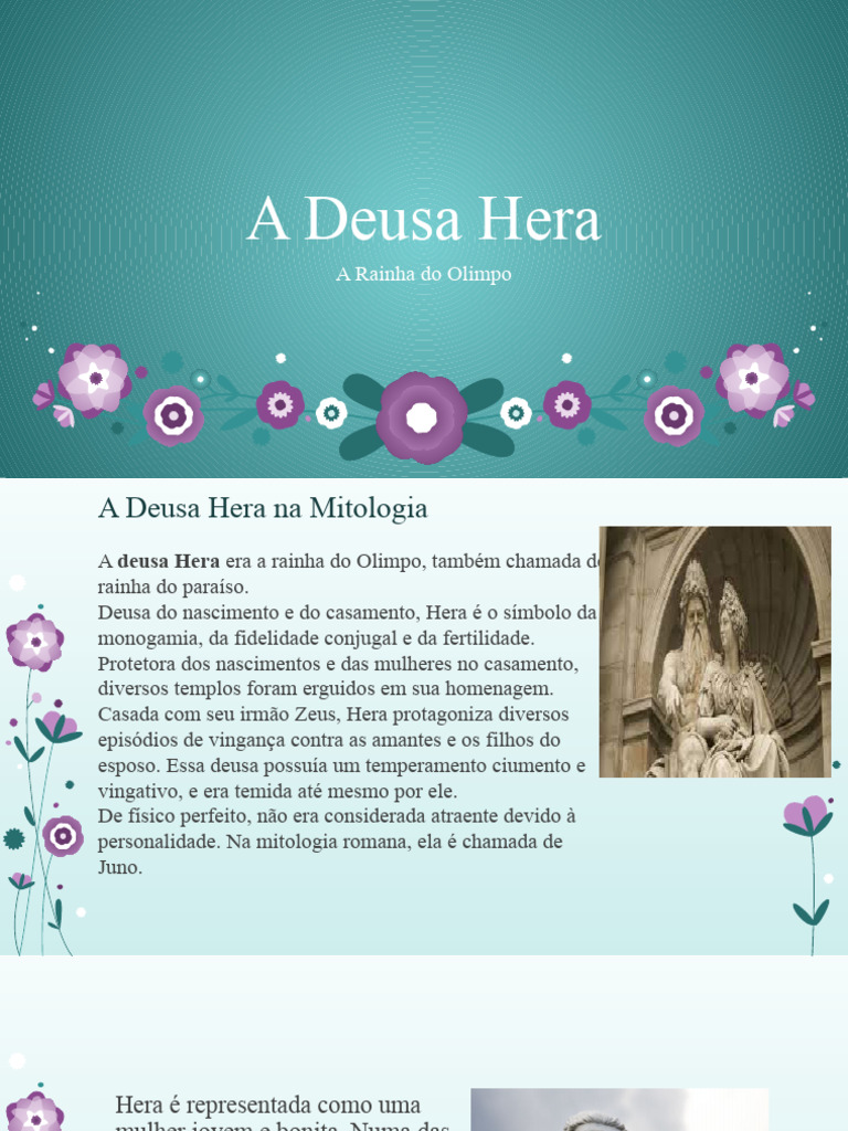 A Deusa Hera | PDF