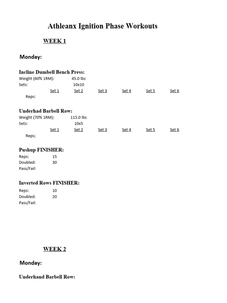 Athleanx MaxSize Templete | PDF | Kettlebell | Weight Training Athleanx MaxSize Templete | PDF | Kettlebell | Weight Training