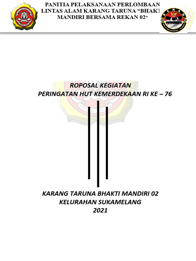 Proposal Kegiatan Agustusan 2021 | PDF