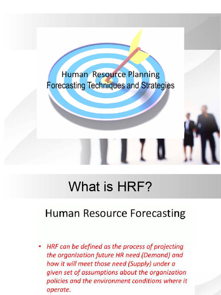 Understanding Human Resource Forecasting | PDF
