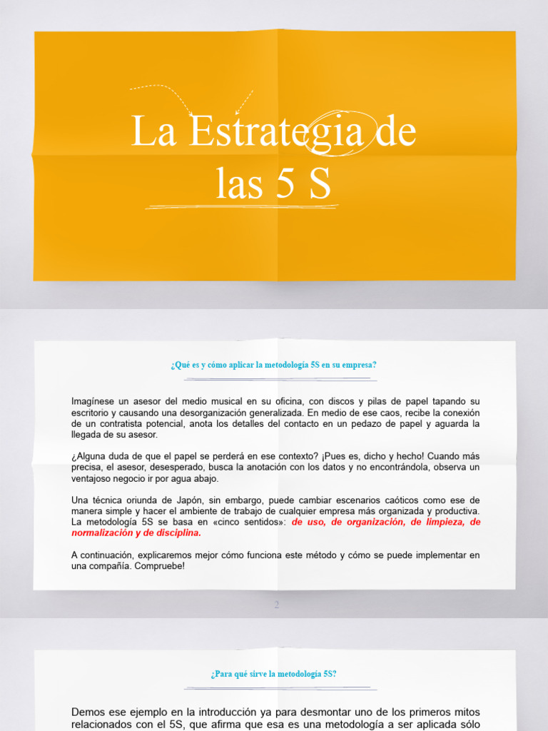 Metodología 5S | PDF