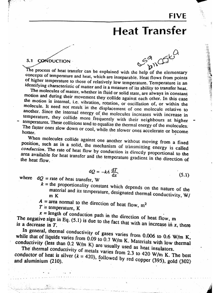 Heat Transfer Notes | PDF