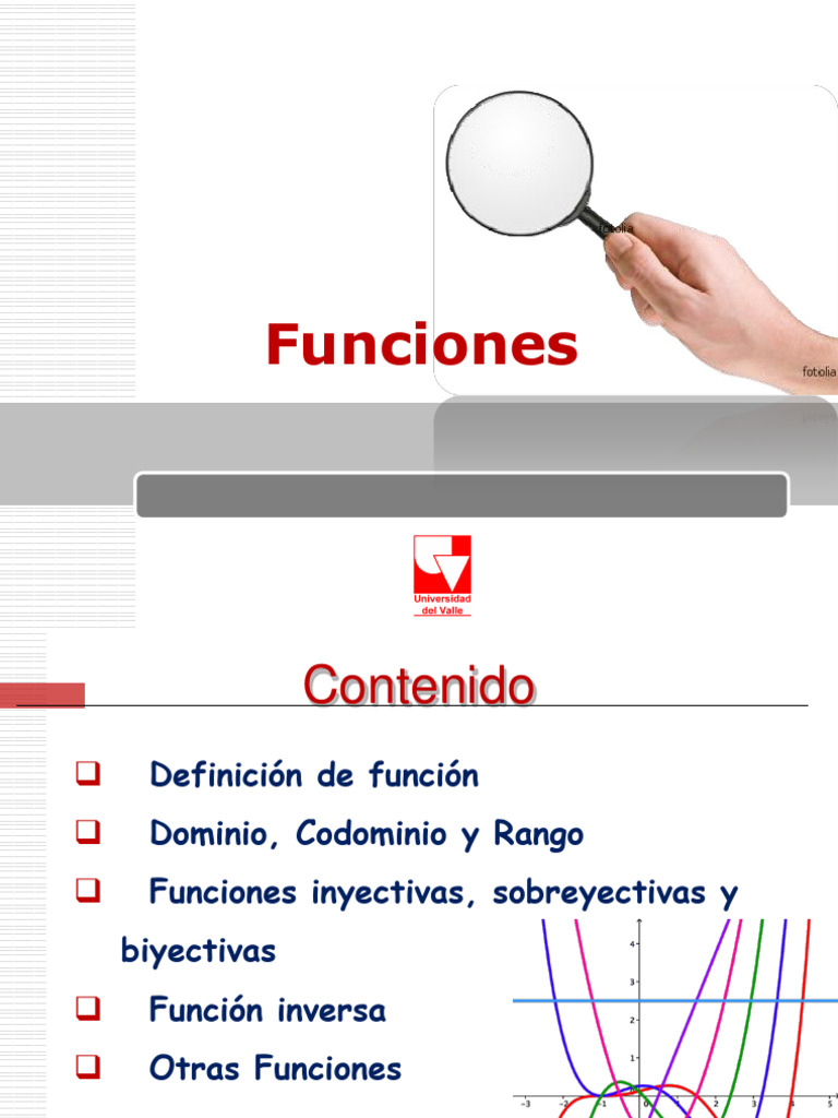 Tema 3 - Conceptos de Funciones | PDF | Función (Matemáticas) | Lógica matemática