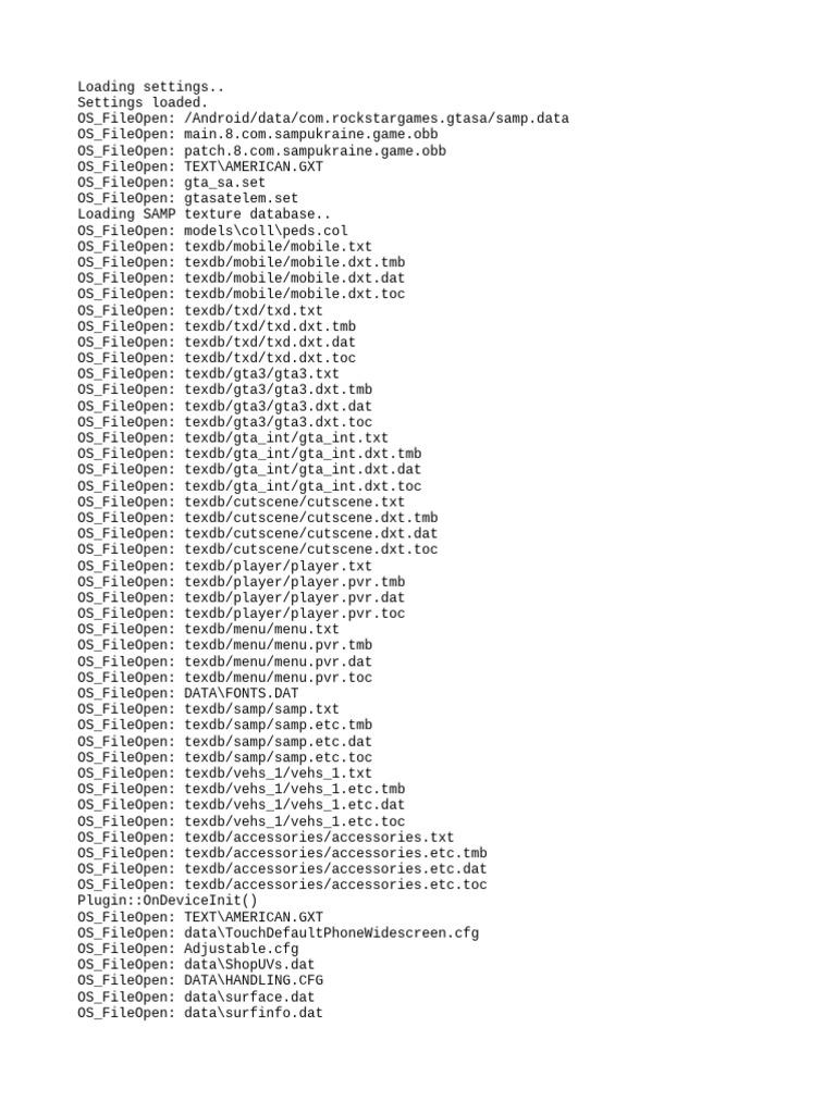 Samp Log | PDF | Computing | Computer Data Samp Log | PDF | Computing | Computer Data