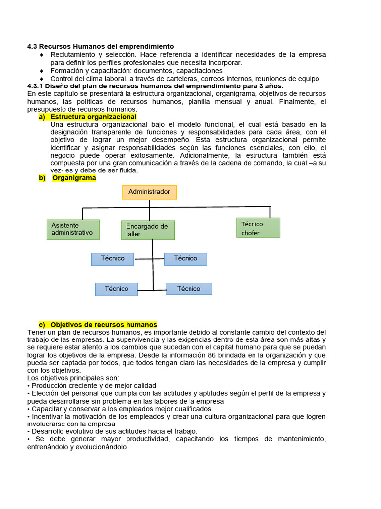Capitulo 4 Proyecto de Exp | Descargar gratis PDF | Gestión de recursos humanos | Reclutamiento