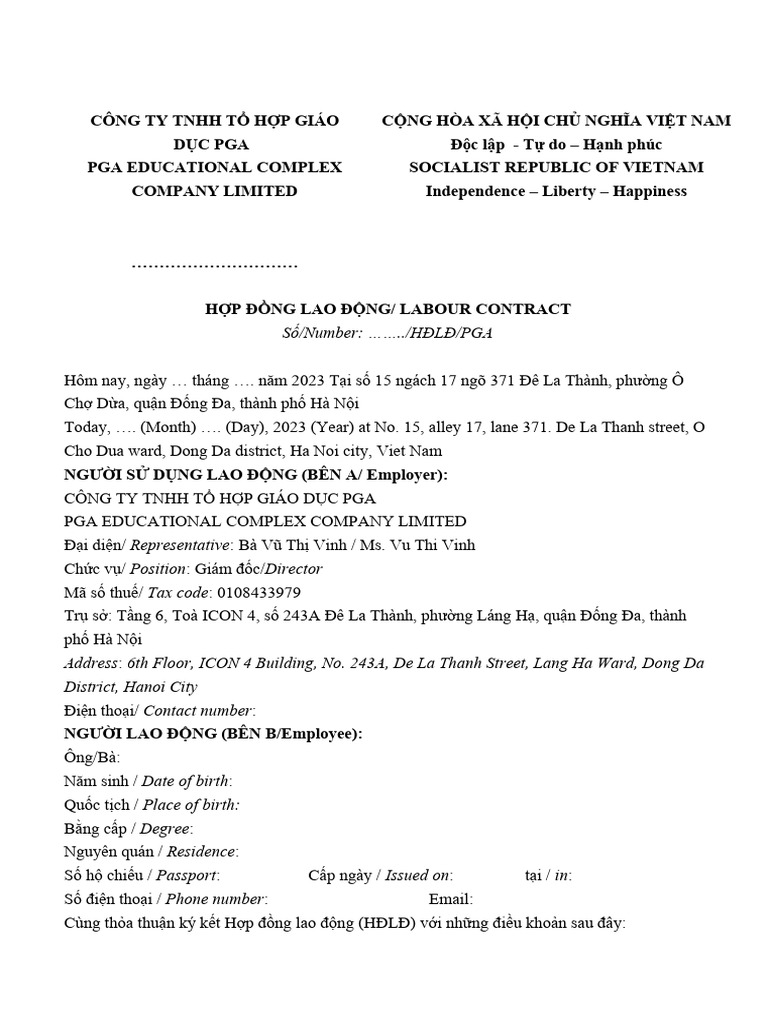 HDLD GVNN - da đen | PDF