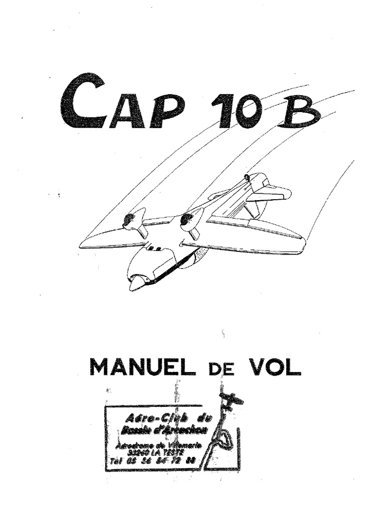Manuvol - F-GDTF CAP10 | PDF