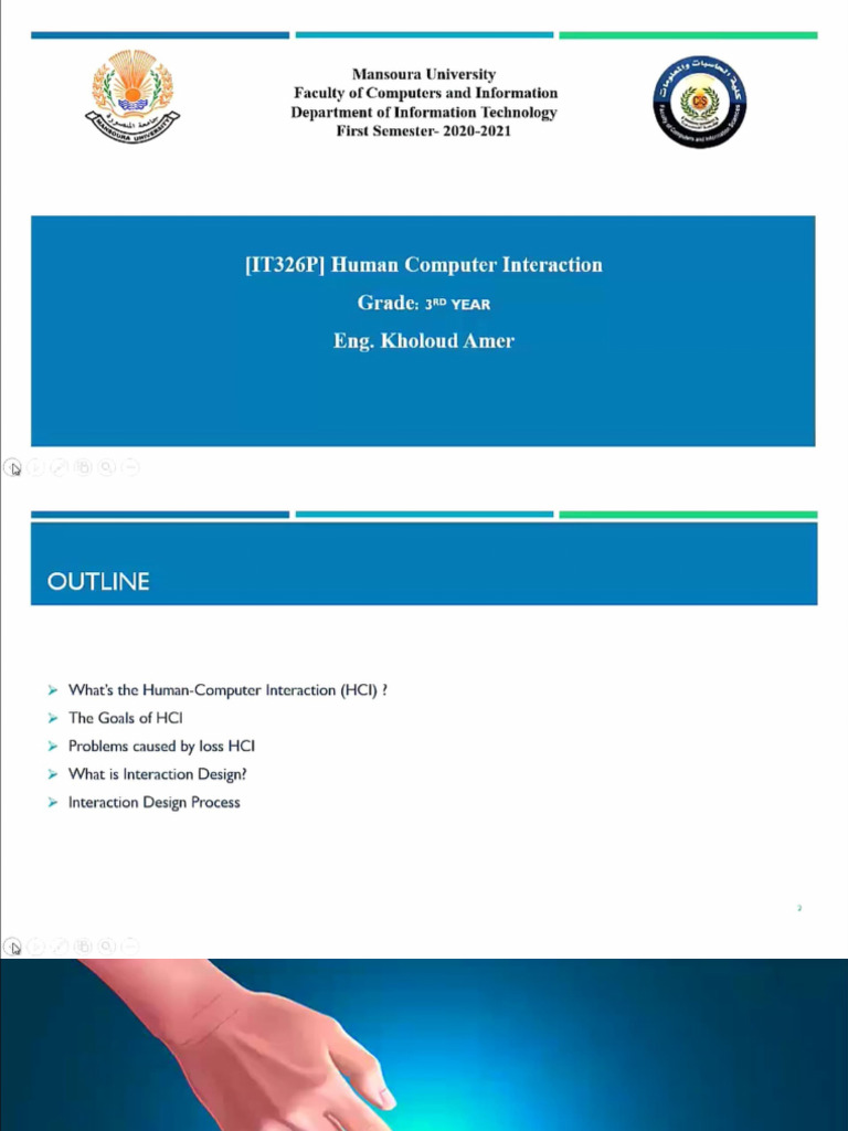 Human Computer Interaction - Section 1 | PDF | Human–Computer ...