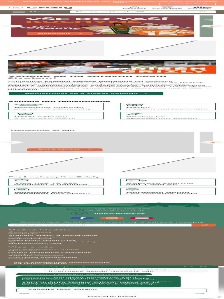 Prémiové Oříšky A Zdravé Potraviny Pro Každého GRIZLY | PDF
