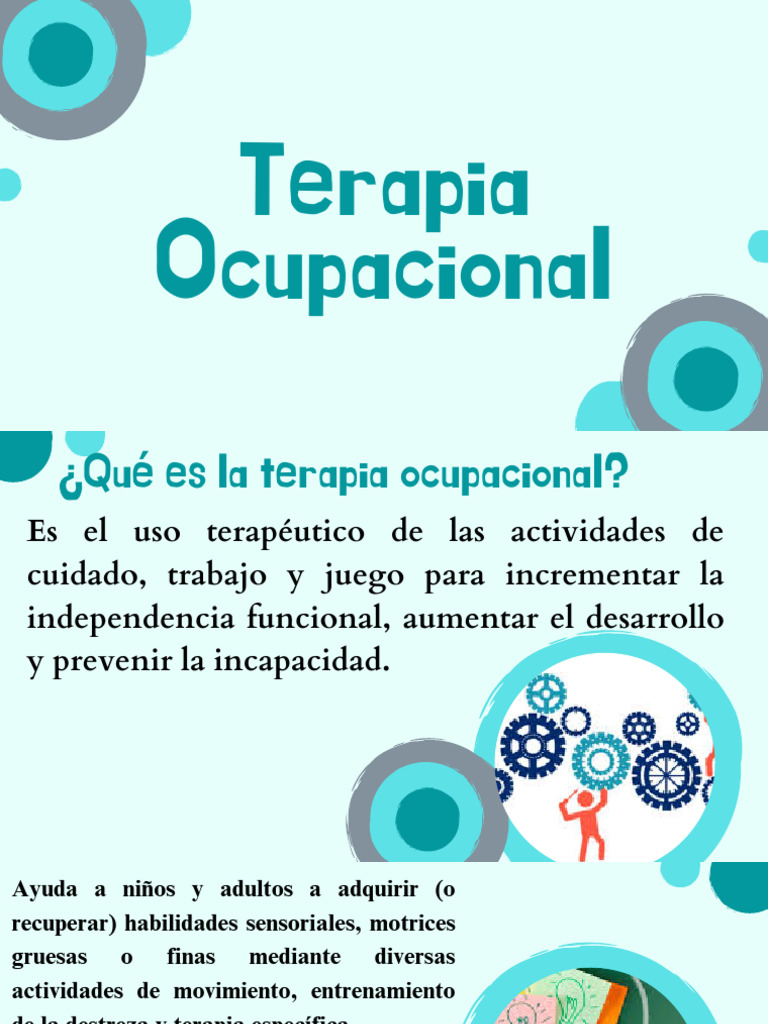 Terapia Ocupacional | PDF