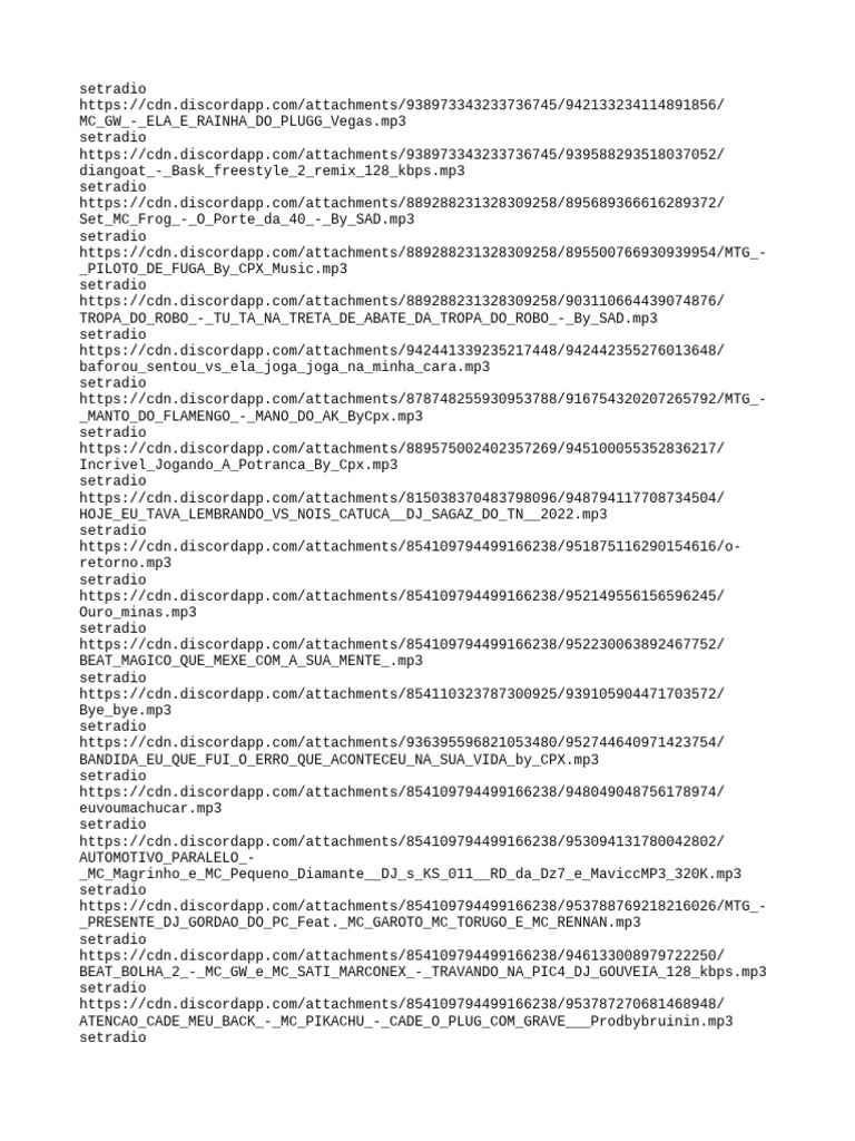 Pack Musicas Mta | PDF