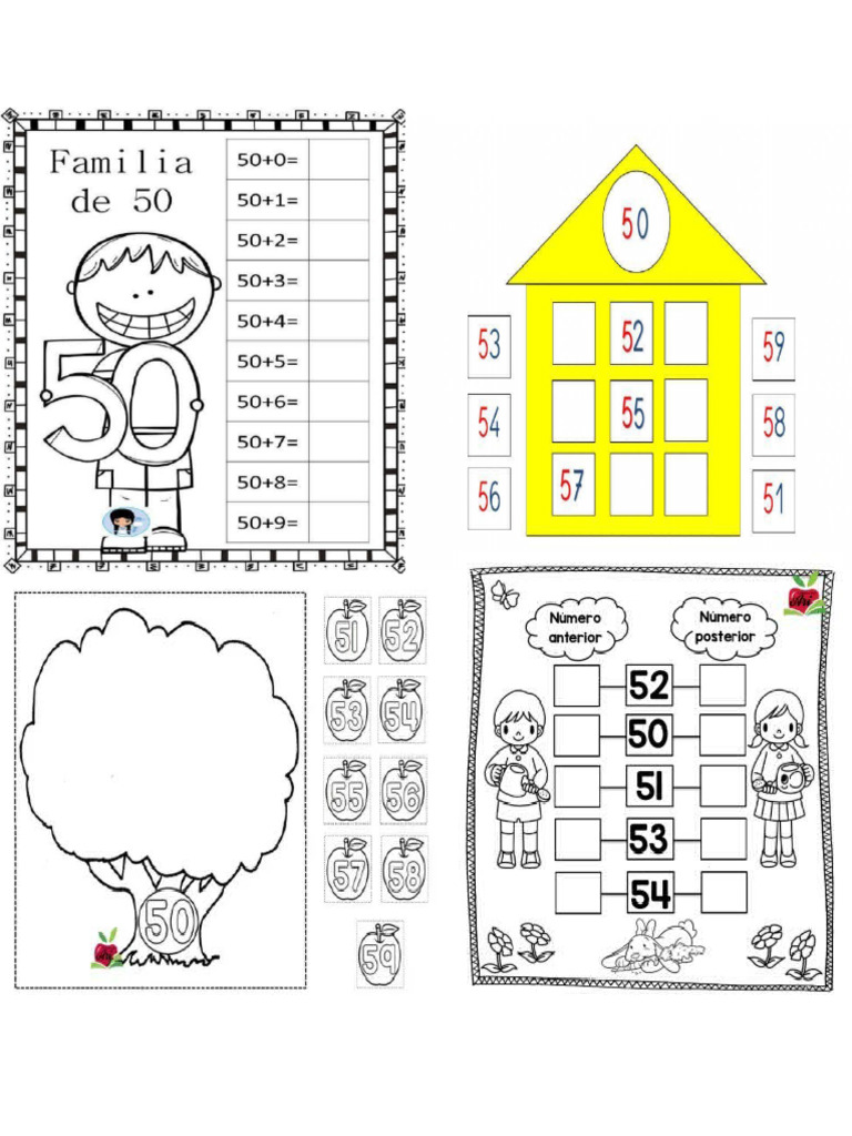 Fichas de La Familia Del 50-1 | PDF