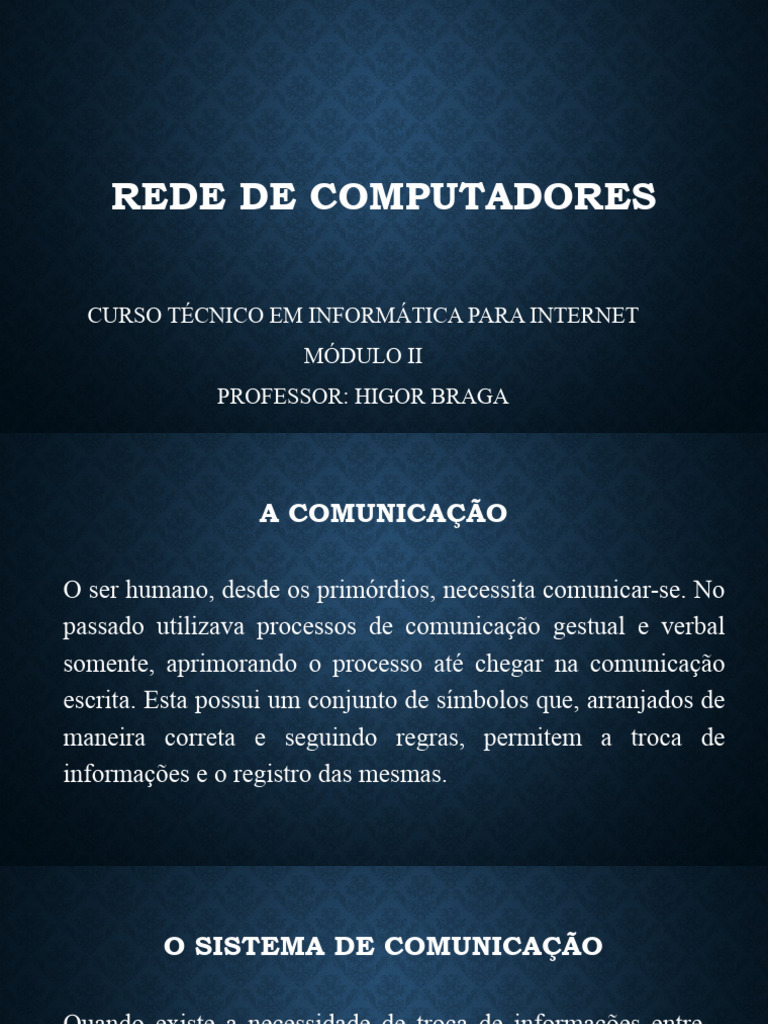 Rede de Computadores | PDF
