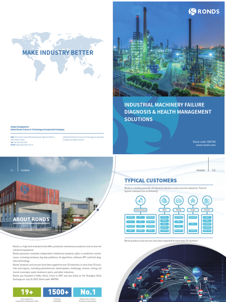 Ronds Solutions Brochure | PDF | Wi Fi | Wireless Sensor Network