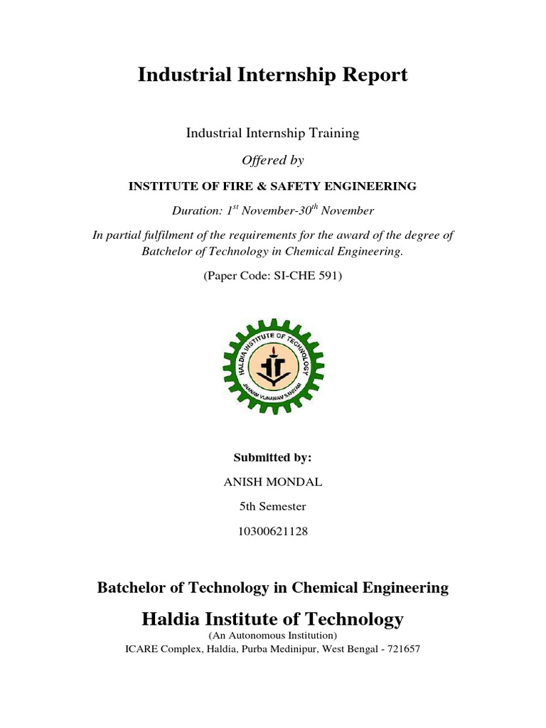 Industrial Internship Report AUTOCAD ANISH MONDAL | PDF