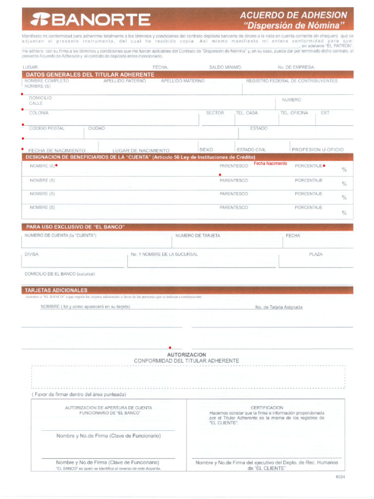 Acuerdos Banorte | PDF
