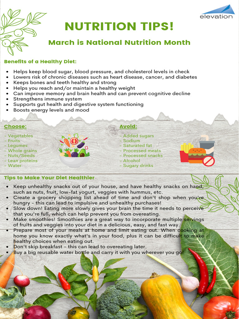 Nutrition Tips | PDF