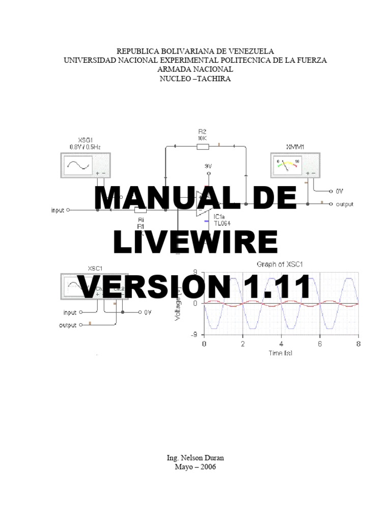 Manual Livewire Prof Nelson Duran UNET | PDF | Electrónica | Transistor