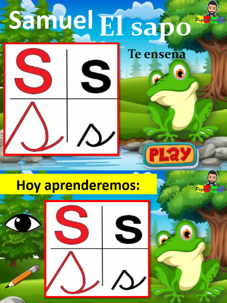 Letra s ( Interactiva) | PDF