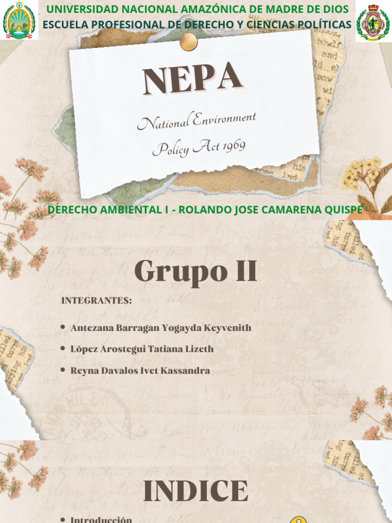 NEPA | PDF