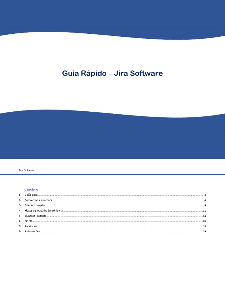 Guia Rápido Jira Software | PDF | Programas | Informática