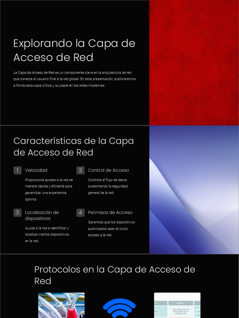 Capa de Acceso A La Red | PDF | Red de computadoras | Ingeniería ...