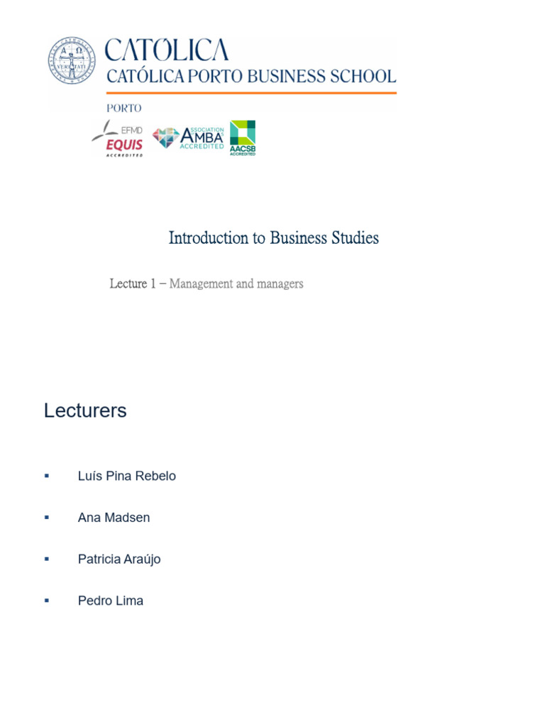 L1_Management and Managers | PDF