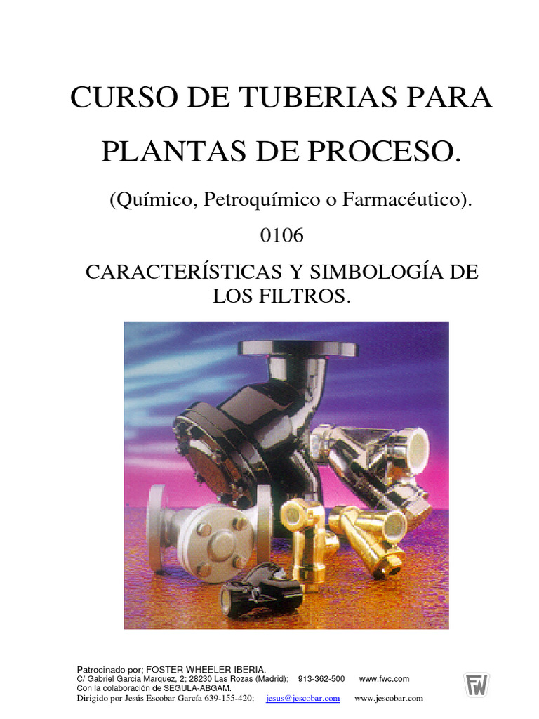 0106-FW Filtros & Simbologia | PDF | Filtración | Ingeniería mecánica