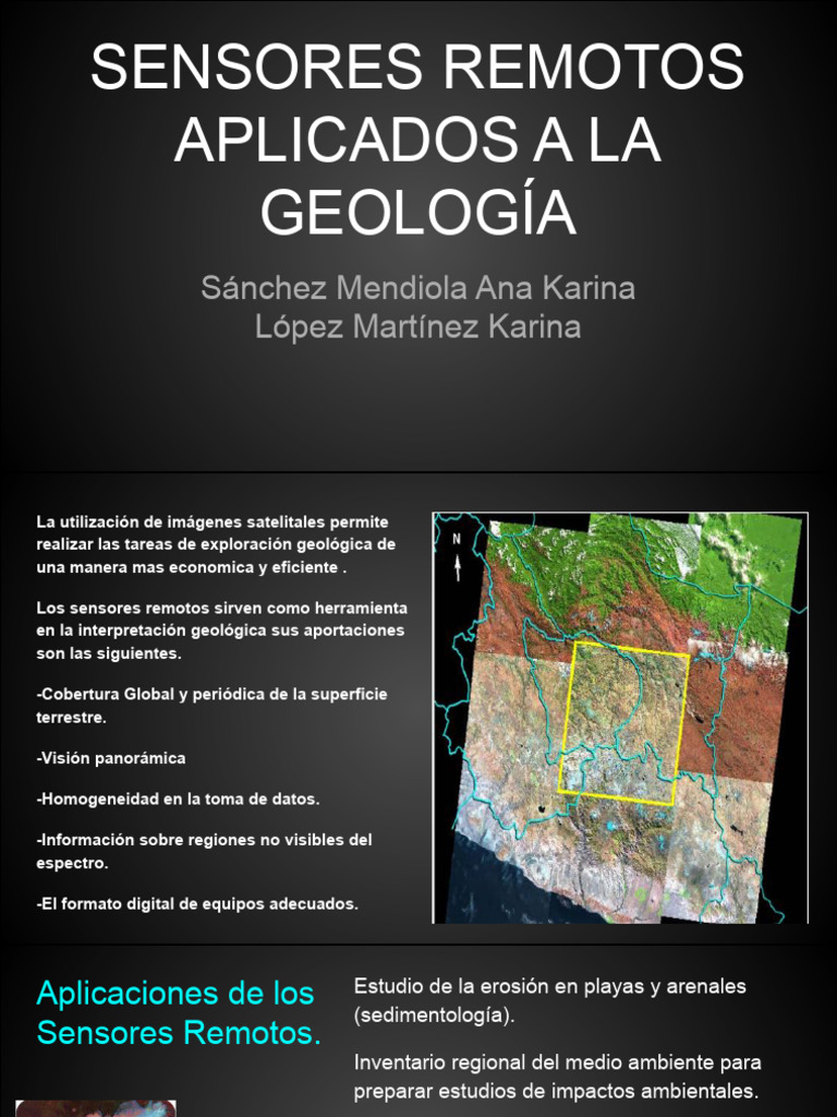 Sensores Remotos Aplicados A La Geología | PDF | Sensores remotos ...