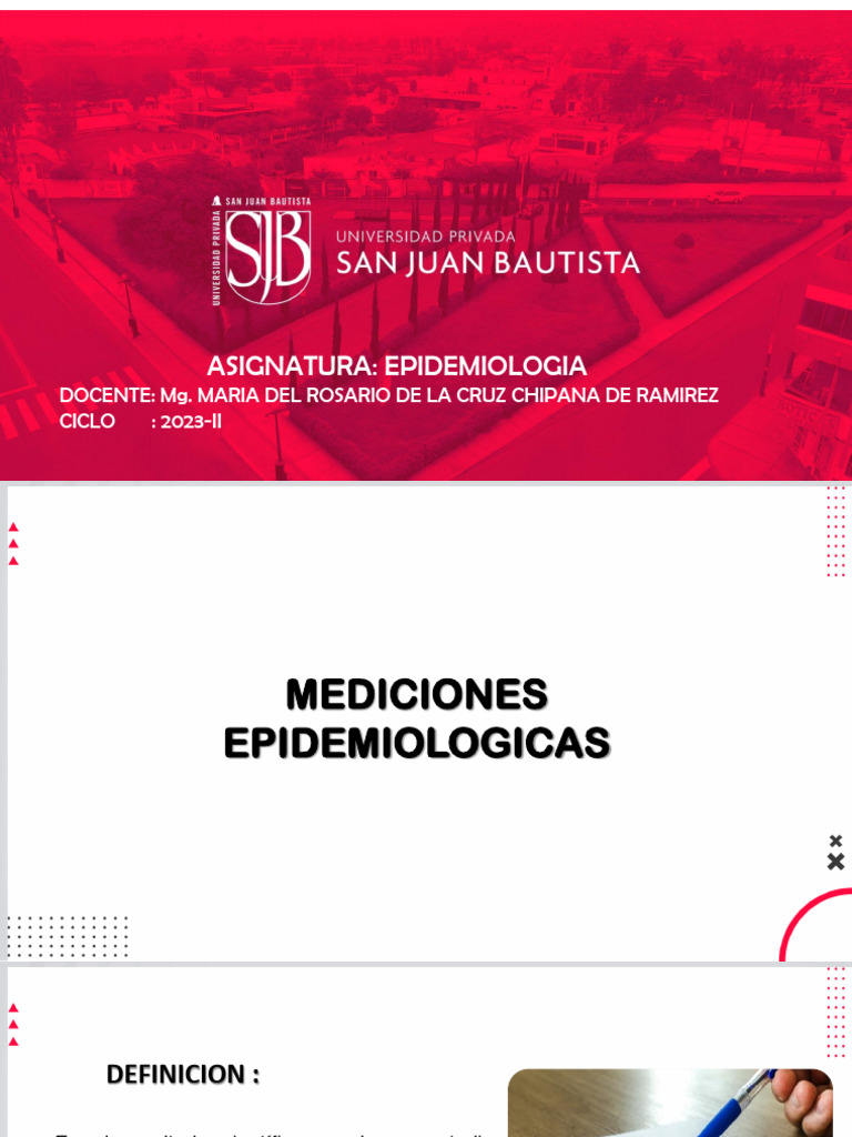Clase 2 - Mediciones Epid 2023 | PDF