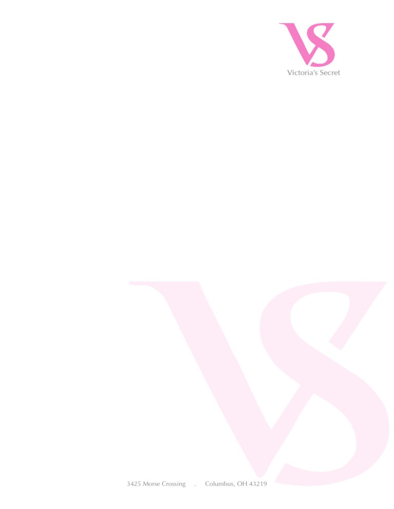 Victoria's Secret Letterhead | PDF