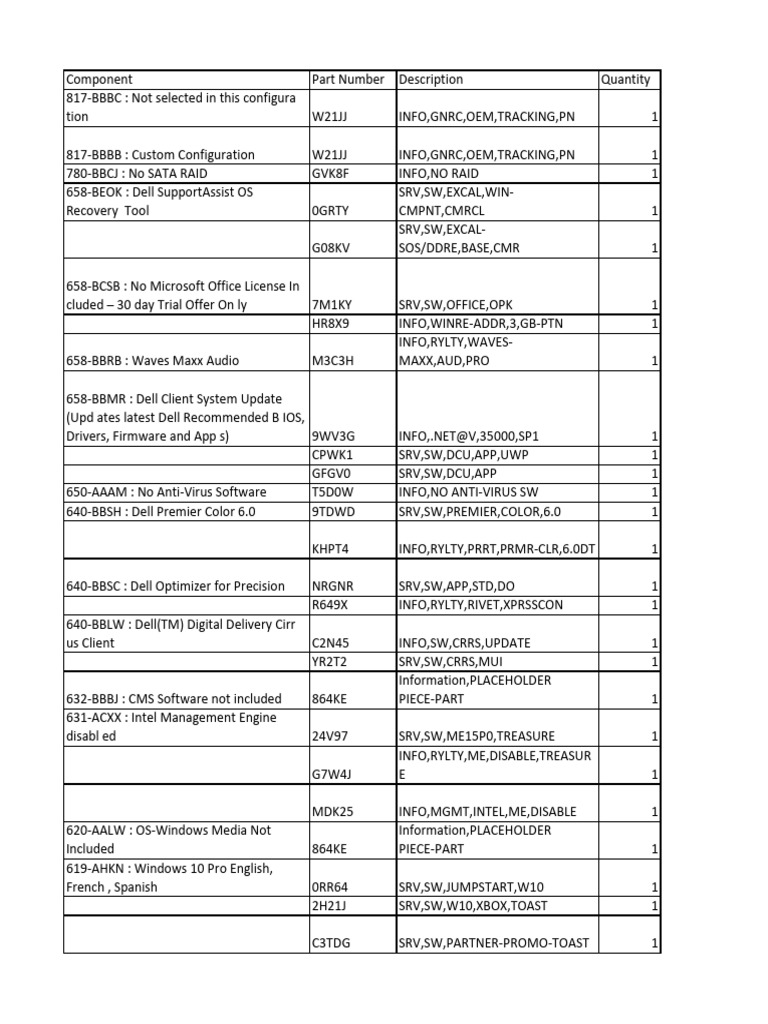 Dell Desktop Specifications | PDF | Wi Fi | Computing