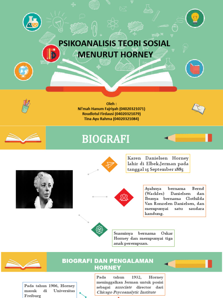 Psikoanalisis Teori Sosial - HORNEY | PDF | Sains & Matematika